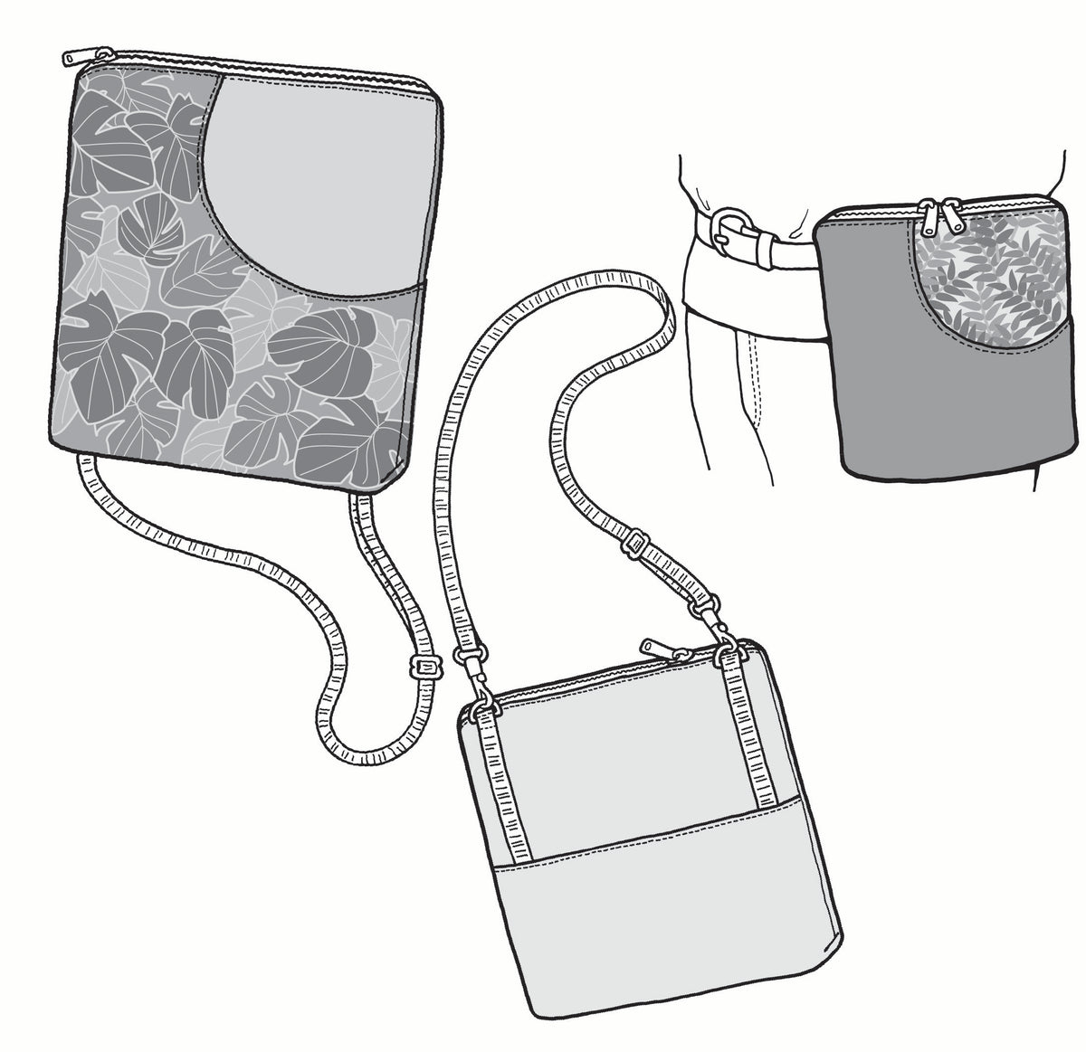559 – Full Moon Bag Pattern – The Green Pepper